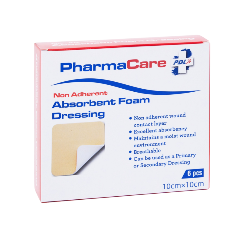 PharmaCare - PharmaCare Non-Adherent Absorbent Foam Dressing